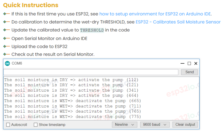 ESP32 with Analog Sensor – SmartFarm RMUTI